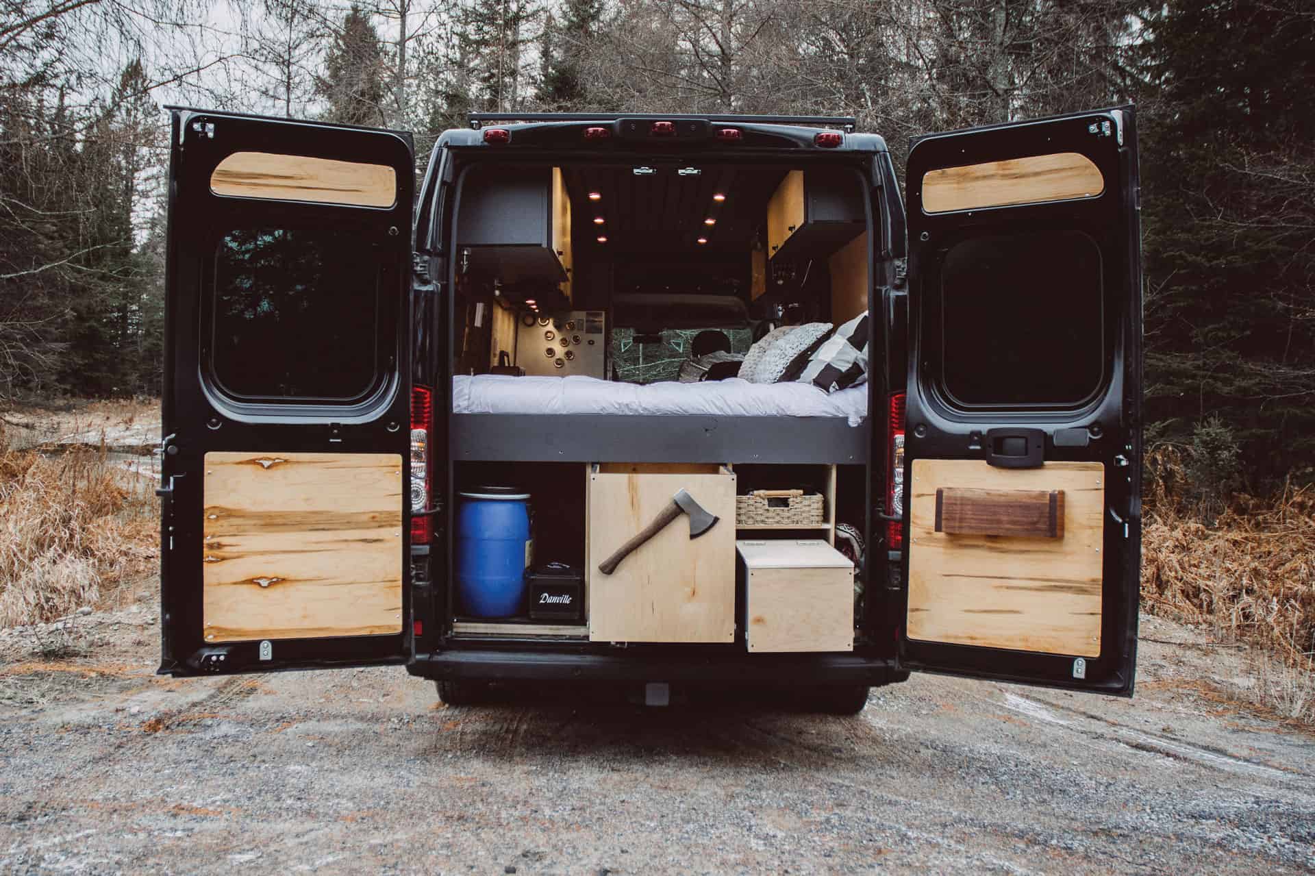 Customized vans offer a gorgeous home on the road - Dockside Publishing