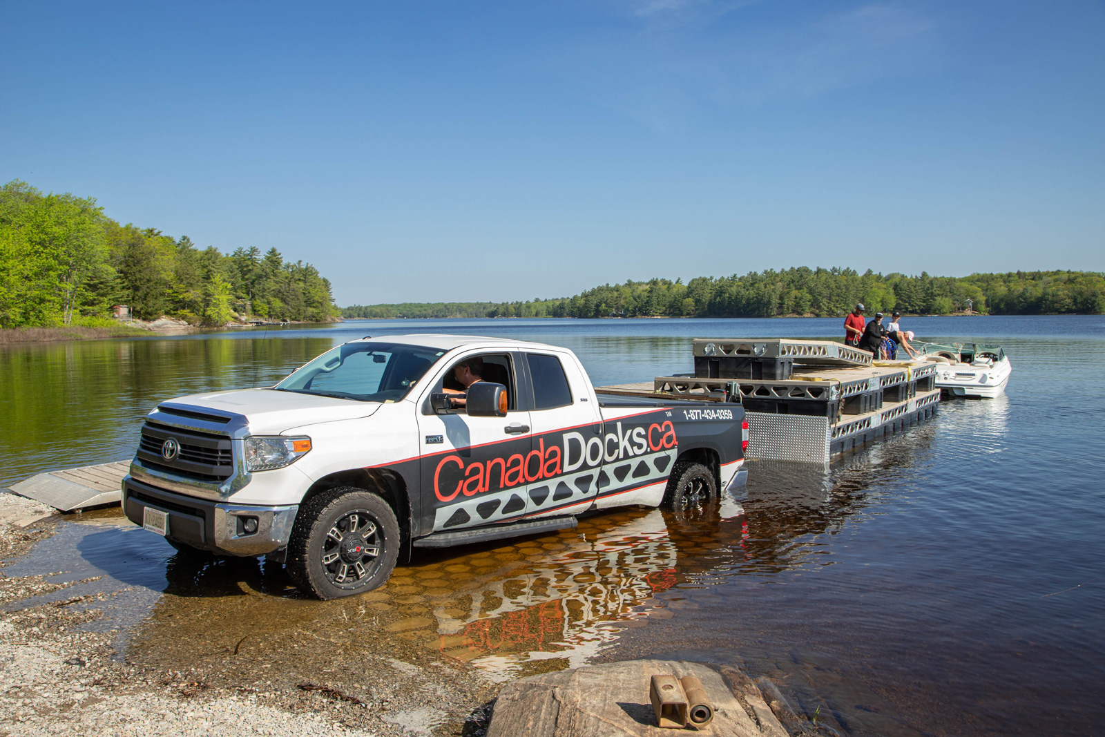 Maintenance free aluminum docks allow hassle-free fun on the water ...