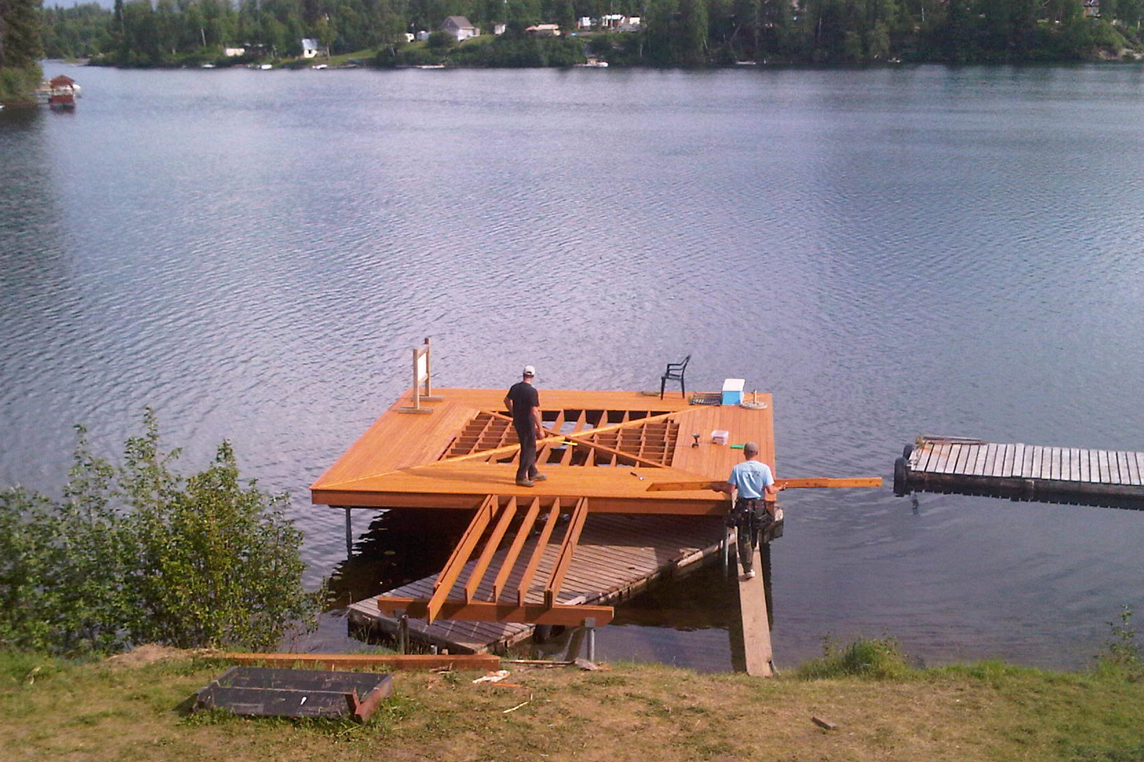 Ground screws are almost always your best answer - Dockside Publishing