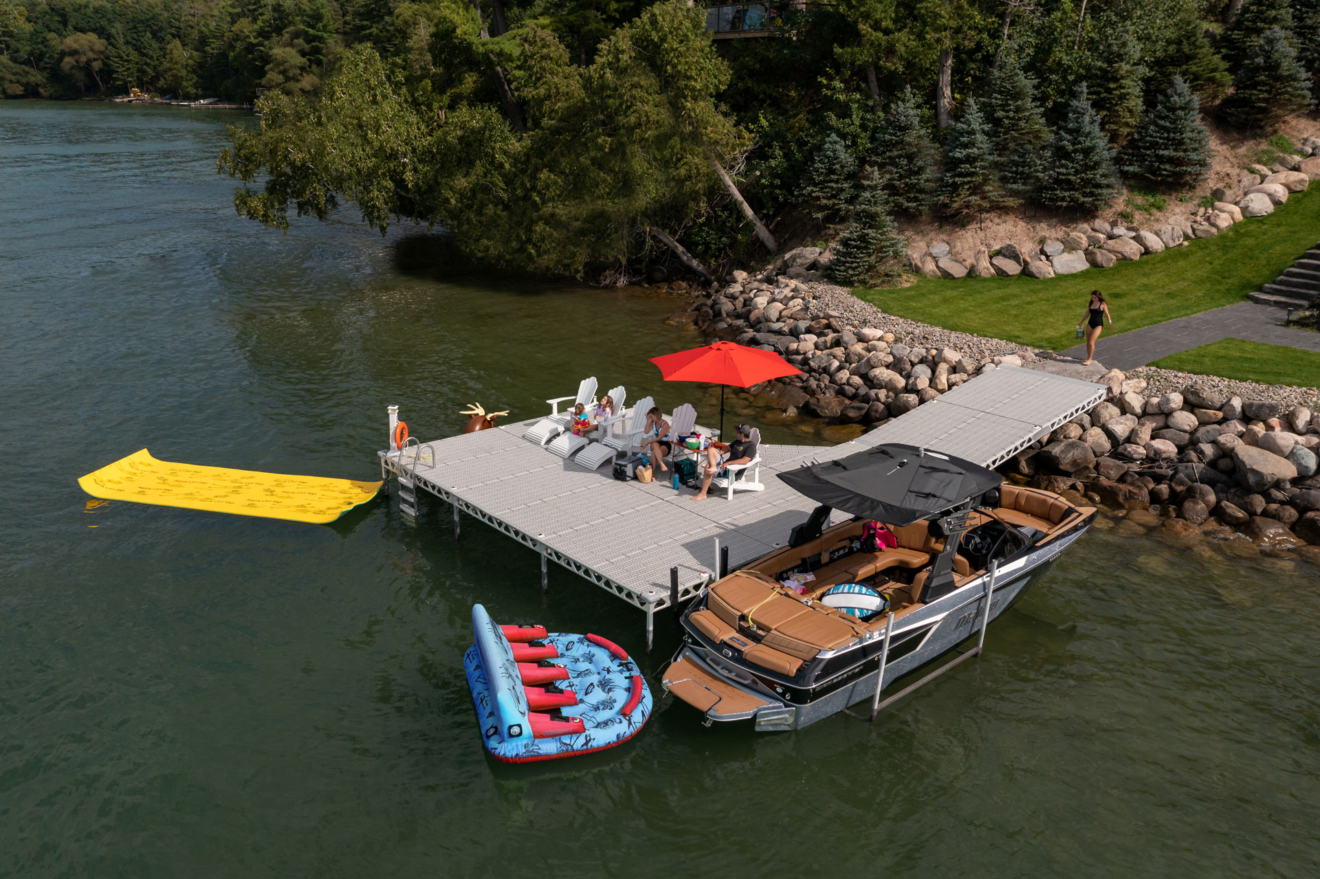 Embrace water actitivities with modular docks and accessories ...