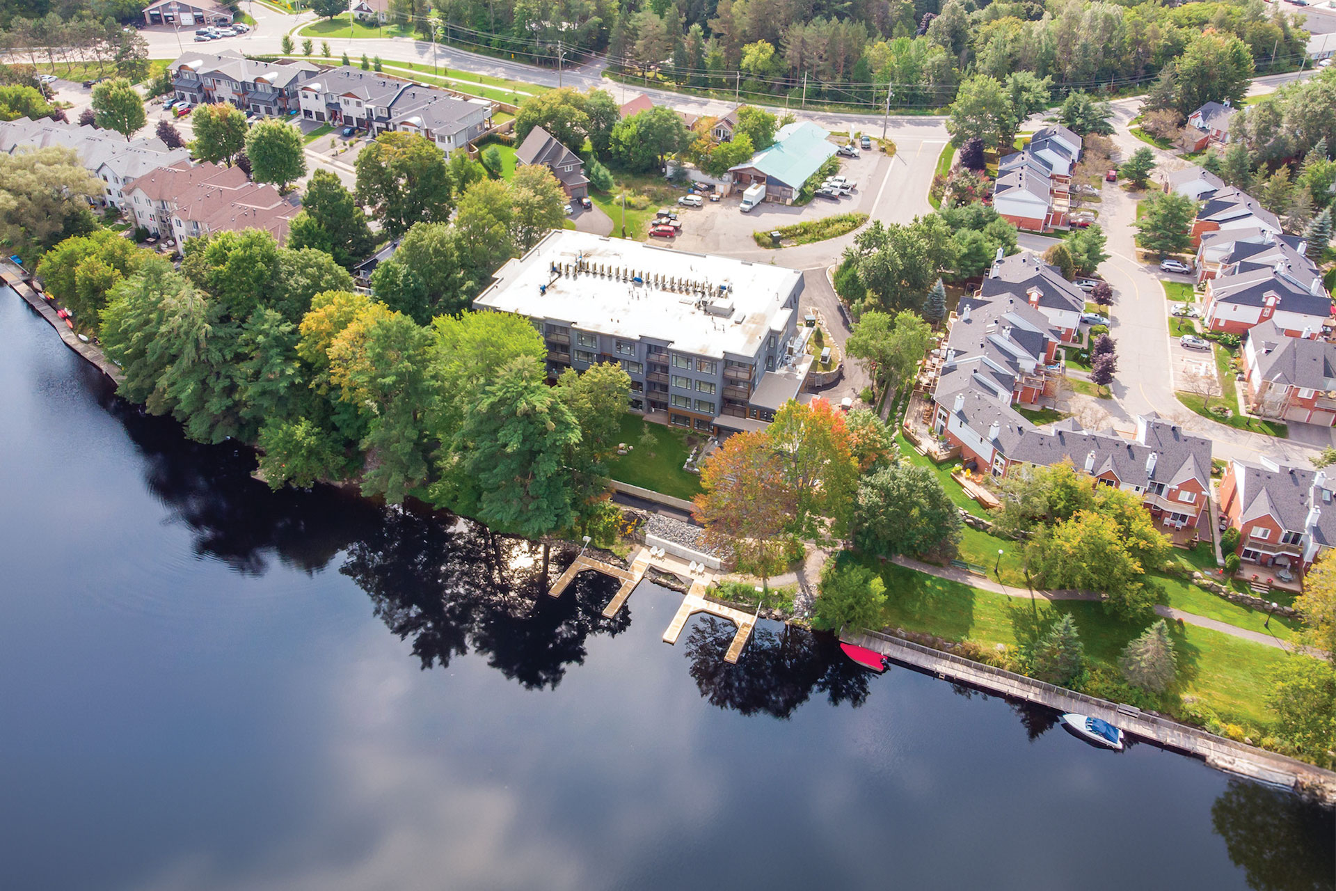 Riverfront property lets you enjoy your condo like a cottage - Dockside ...